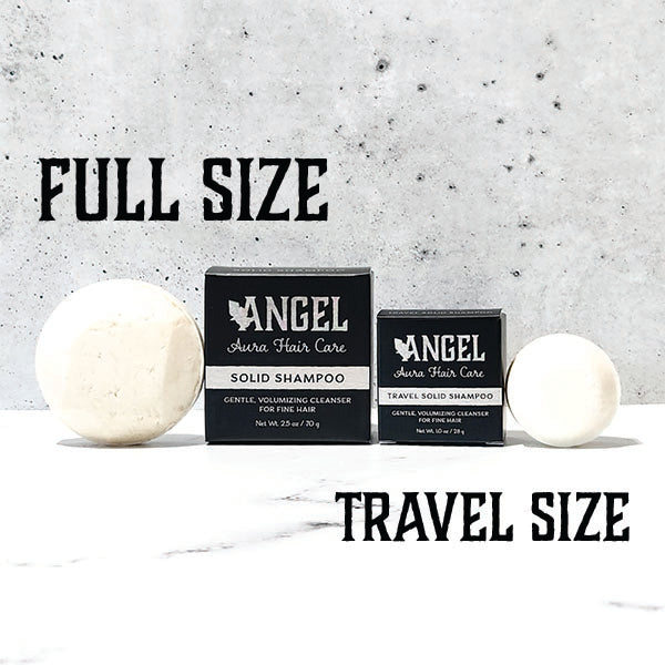 Travel Size Angel Aura Shampoo | Fine Curls | Volumizing - Silver Stone ...